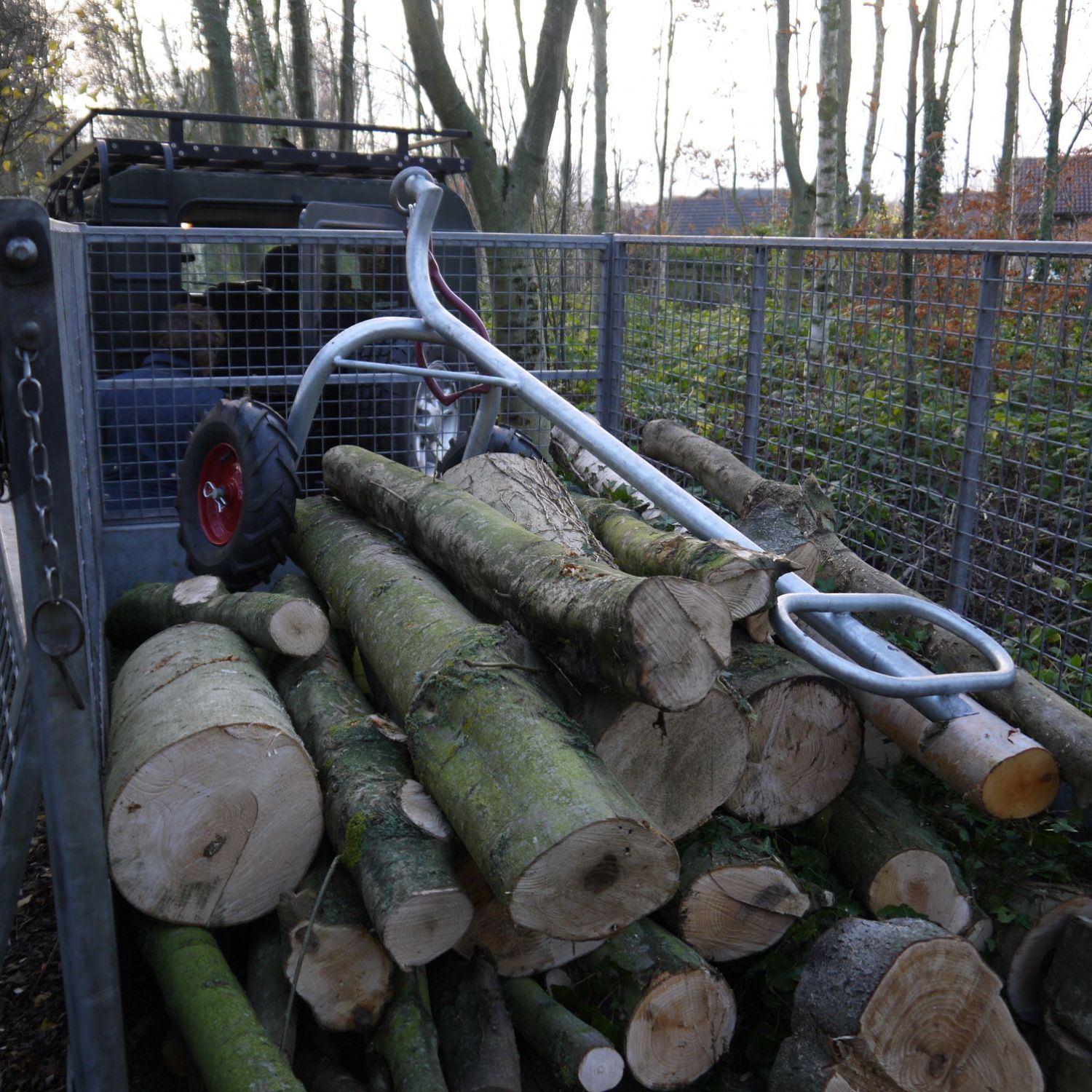 Log Lift-n-Shift Log Arch I Woodsmith