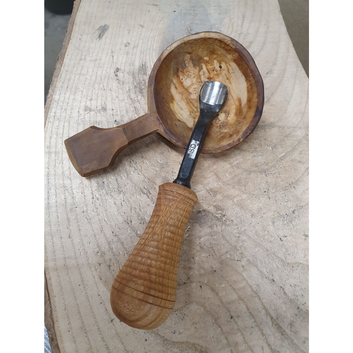 Svante Djarv Straight Hooked Gouge | Woodsmith